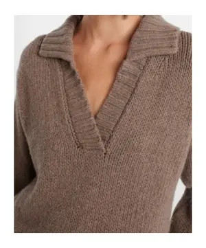 Magda Butrym Cashmere Polo Sweater