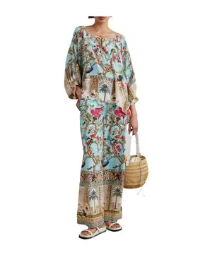 Camilla Silk Printed Shirt