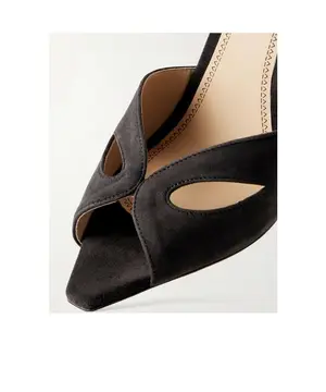 Victoria Beckham Harlow Mask Suede Sandals