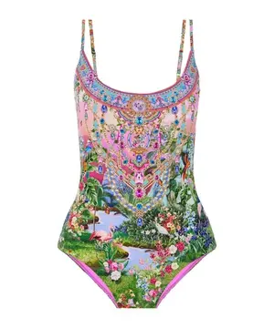 Camilla Thin Strap One-piece Swimsuit
