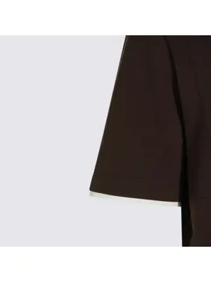 Brunello Cucinelli Crew Neck Short-sleeved T-shirt