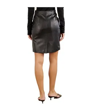Altuzarra Leather Mini Skirt
