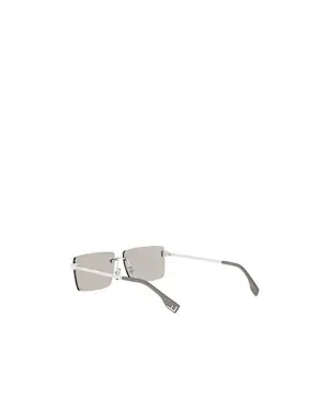 Fendi Rectangular Rimless Sunglasses