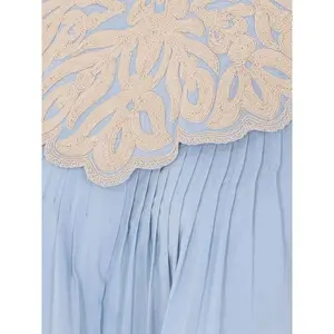 Sea Alexandra Embroidered Cotton-voile Blouse