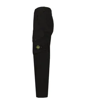 Stone Island Logo Patch Cargo Pants