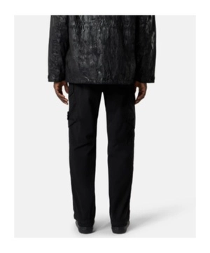 Stone Island Logo Patch Cargo Pants