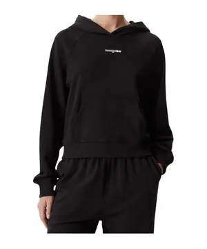 Tommy Hilfiger Hooded Long Sleeve Sweatshirt - Black