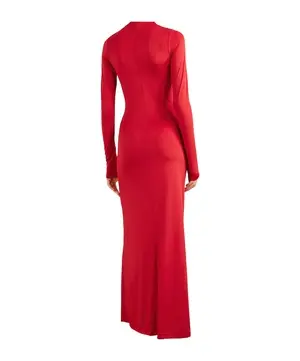 Altuzarra Jazmina Ruched Maxi Dress - Red