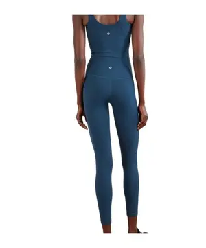 Lululemon V-neck Wide-strap Cropped Sports Tank Top
