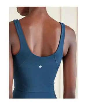 Lululemon V-neck Wide-strap Cropped Sports Tank