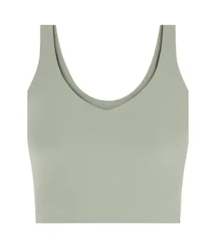 Lululemon V-neck Cropped Athletic Tank Top