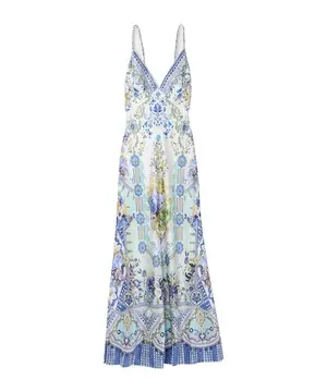 Camilla Floral-print Silk-satin Maxi Dress