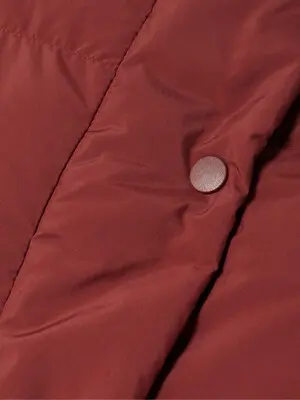 Lululemon Down Jacket With Hood And Drawstring Hem