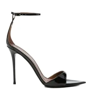 GIUSEPPE ZANOTTI Patent-leather Pointed Sandals