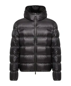 Moncler Guadiana Hooded Down Jacket - Black