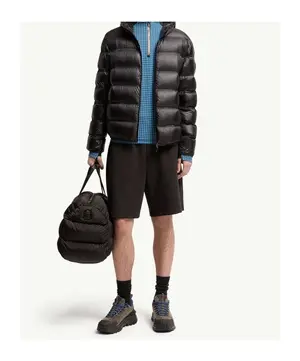 Moncler Guadiana Hooded Down Jacket - Black