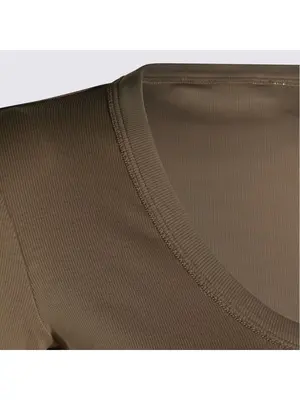 Fabiana Filippi Scoop Neck Half Sleeve T-shirt