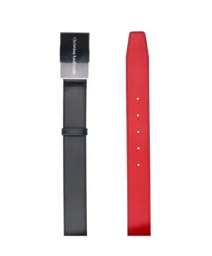 CHRISTIAN LOUBOUTIN Logo Belt