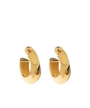 Alaïa Hoop Earrings - Yellow