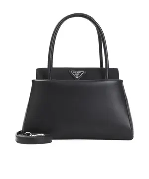 Prada Double-handled Shoulder Bag - Black