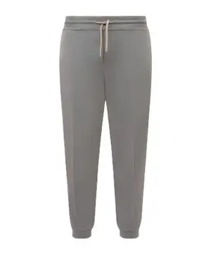 Brunello Cucinelli Drawstring Sweatpants - Gray