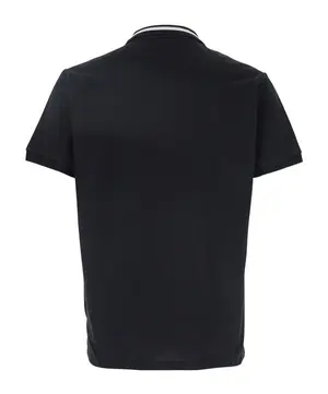 VIVIENNE WESTWOOD Orb Embroidered Short-sleeved Polo Shirt - Black