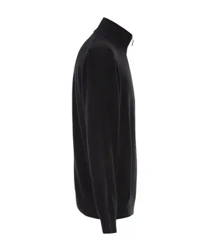 Polo Ralph Lauren Half-zip Jumper With Embroidered Pony - Black