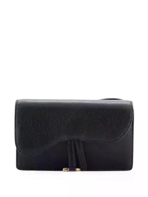 Dior Saddle Rectangular Belt Bag - Black