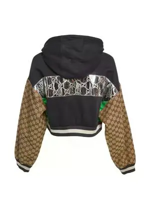 Gucci Monogram Jacquard Hoodie - Black