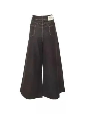 Max Mara Wide-leg Jeans - Black