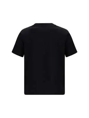 Burberry Cotton Logo T-shirt - Black