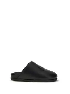Givenchy Padded Leather Mules - Black
