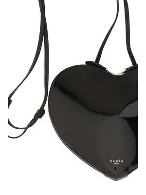 Alaïa Le Coeur Heart Shoulder Bag - Black