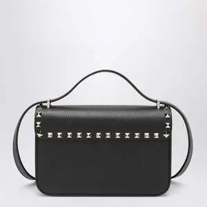 Valentino Garavani Rockstud Crossbody Bag In Calfskin Leather