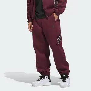 Adidas Crazy Warm Fleece Pant - Maroon
