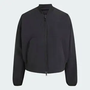Women's woven bomber jacket