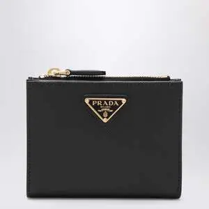 Prada Saffiano Leather Wallet - Black