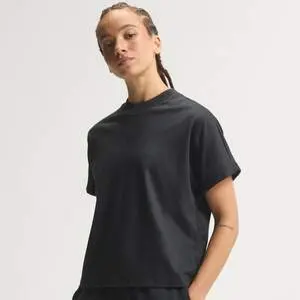 Adidas Soft Lux Loose Tee - Black