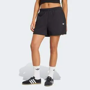 Adidas Essentials Fleece Loose Shorts - Black