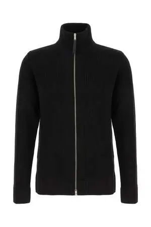 MAISON MARGIELA Ribbed Knit Zip-up Sweater - Multicolor