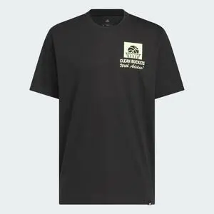 Adidas Clean Buckets Graphic T-shirt - Black