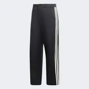 Adidas 3-stripes Pleated Pants - Black