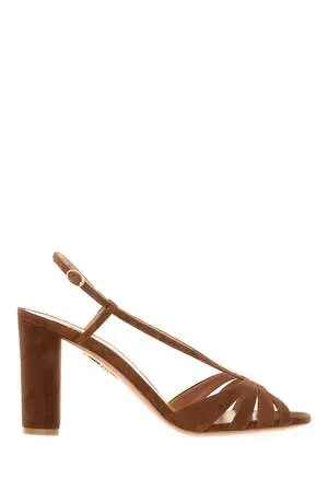 AQUAZZURA Strappy Heeled Sandals - Multicolor