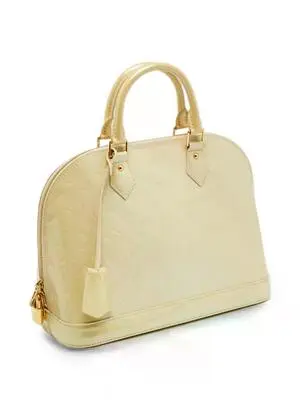 LOUIS VUITTON Alma Monogram Vernis Pm Tote Bag