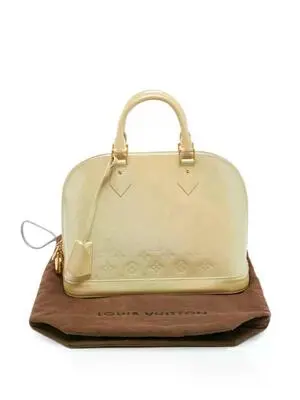 LOUIS VUITTON Alma Monogram Vernis Pm Tote Bag