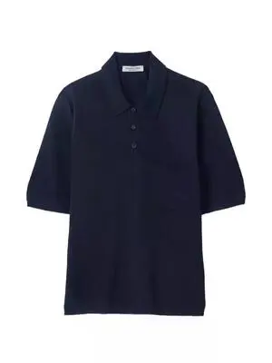 Johnstons Of Elgin Knitted Polo Shirt