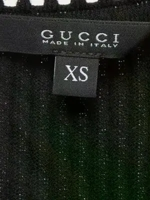 Gucci Rib-knit Sleeveless Midi Dress