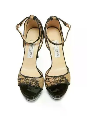 JIMMY CHOO Fitch Lace Sandals