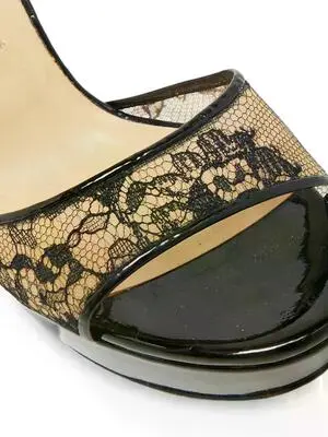 JIMMY CHOO Fitch Lace Sandals