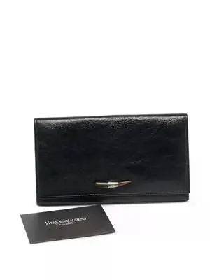 Saint Laurent Mombasa Leather Wallet